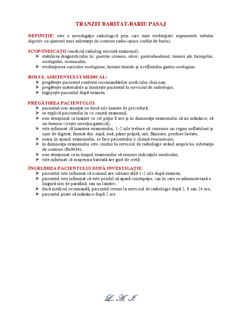 Tranzit Baritat | PDF