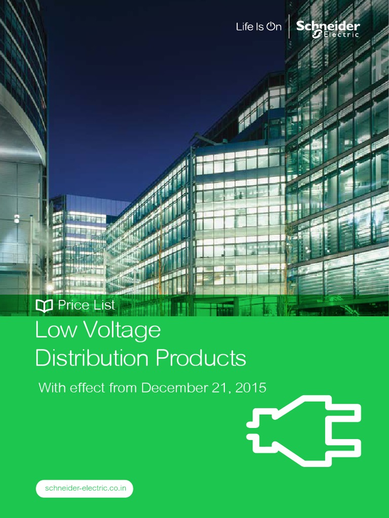 Low Voltage Distribution Products: Price List | PDF | Electric Power ...