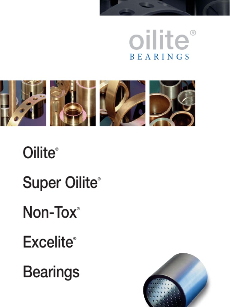 Oilite Catalog | PDF | Sintering | Building Engineering