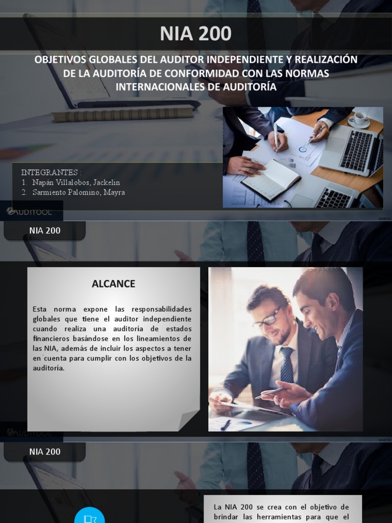 Nia 200 | PDF | Auditoría | Contralor