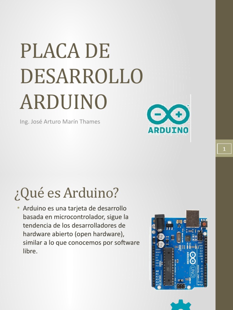 Placa de Desarrollo Arduino | Descargar gratis PDF | Arduino | Hardware de la computadora