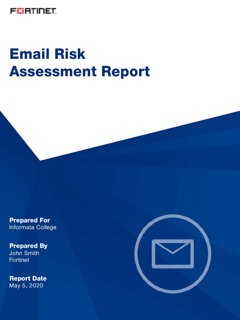 Sample Report Email Risk Assessment | PDF | Email Spam | Malware