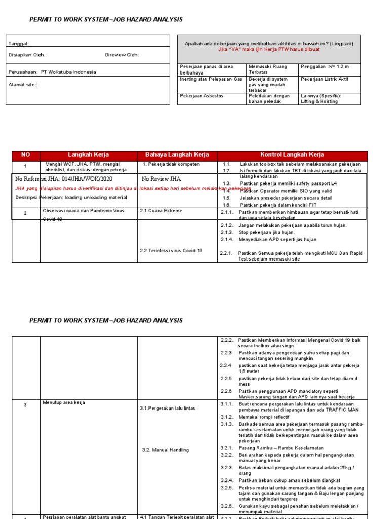 Jha Loading Unloading | PDF