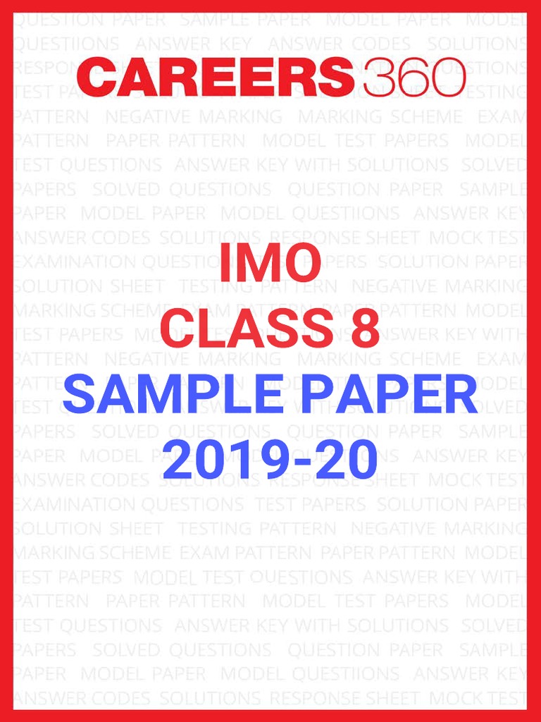 Class 8 Sample Paper Syllabus 2019-20 | PDF | Fraction (Mathematics ...