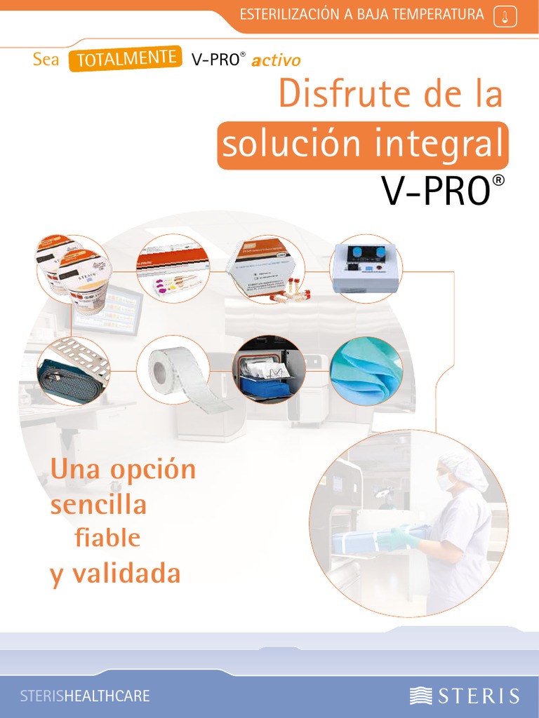 ESTERILIZADOR STERIS V-PRO MAX - Compressed | PDF | Química | Naturaleza