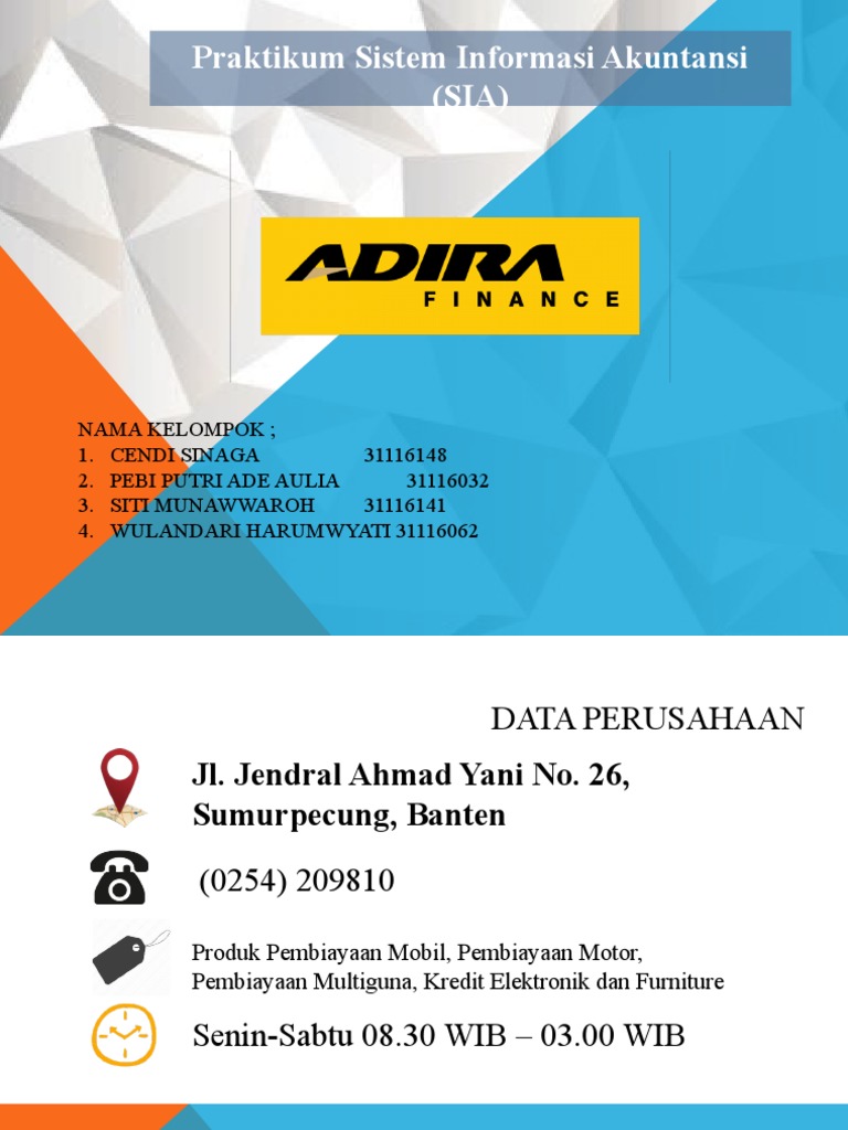 Struktur Organisasi Adira Finance | PDF