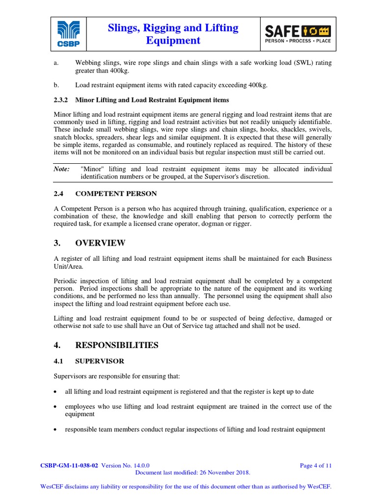 Slings-Rigging-and-Lifting-Equipment - 1 - 4 | PDF | Business