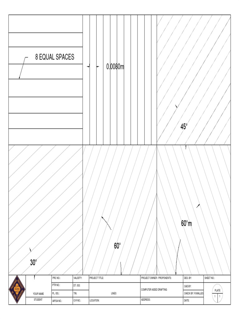 Plate 1 (Cad) | PDF