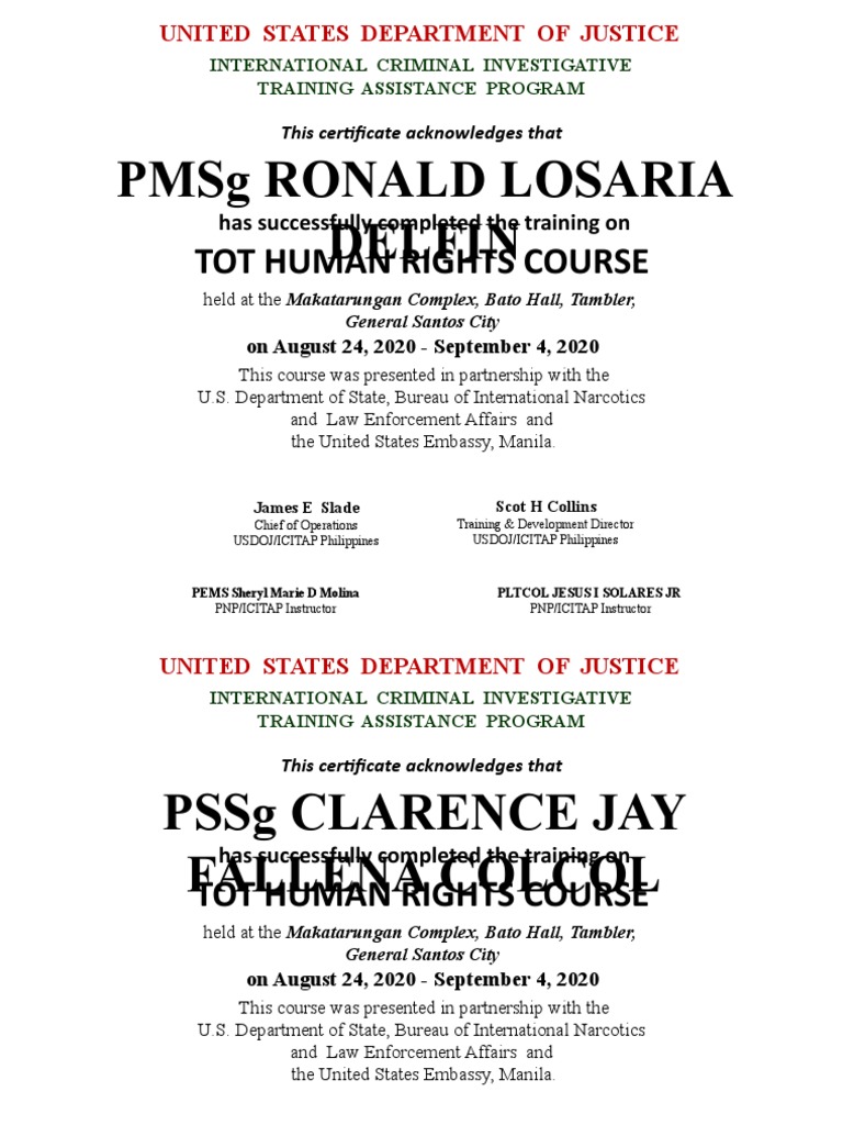 Tot Leadership Certificate - PPTX (Autosaved) | PDF | Ethical ...