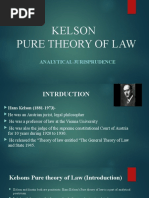 Pure Theory of Law | PDF | Jurisprudence | Philosophical Theories