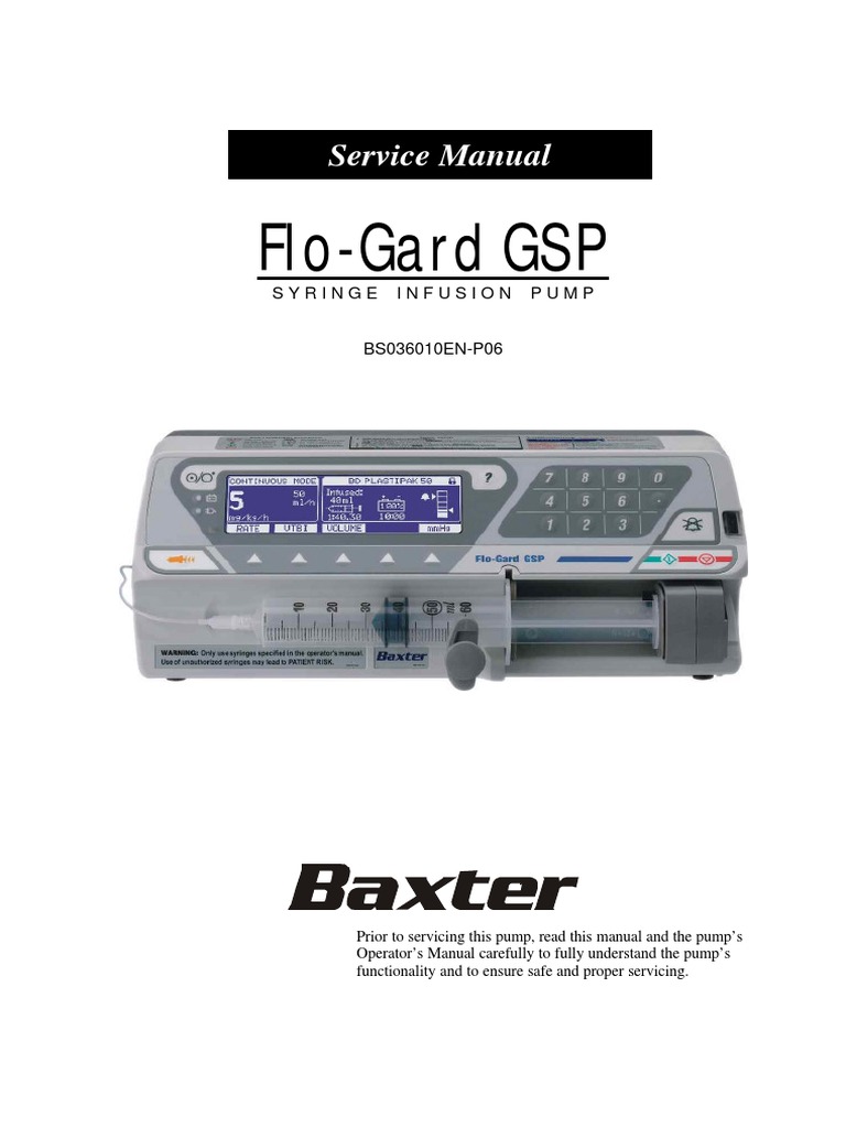 Flo-Gard GSP: Service Manual | PDF | Booting | Power Supply