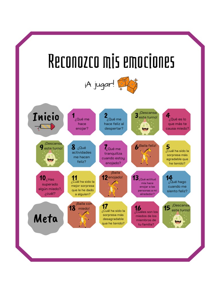 Reconozco Mis Emociones | PDF