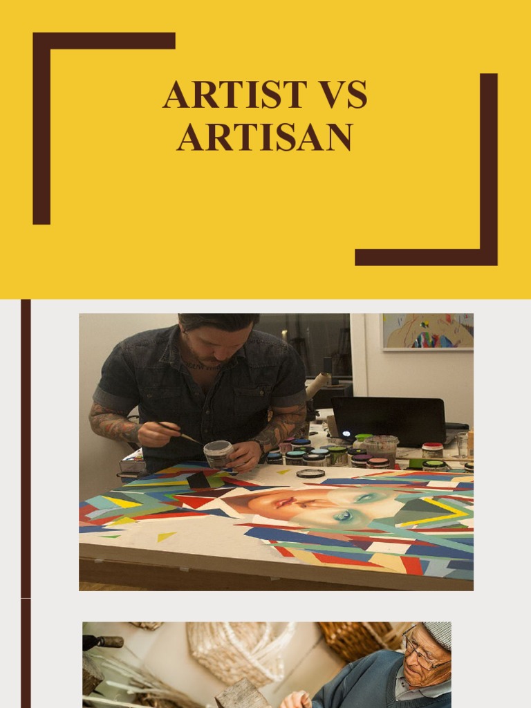 Artist vs. Artisan | PDF | Home & Garden | Art Artist vs. Artisan | PDF | Home & Garden | Art