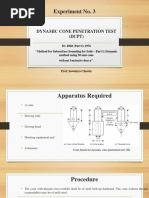 Technical Note CPT and Dissipation Tests | PDF | Porosity | Pressure