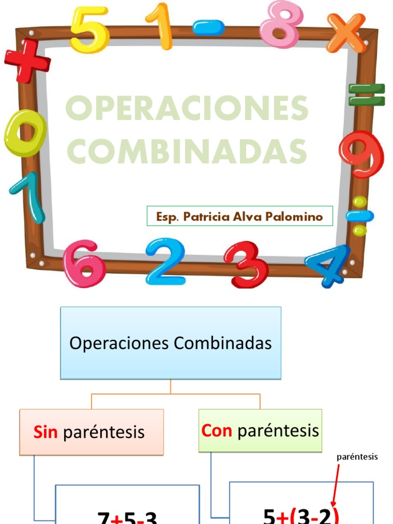 Operaciones Combinadas | PDF