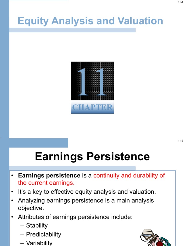 Earnings Persistence in Equity Valuation | PDF | Valuation (Finance ...