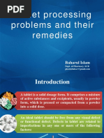 Defects in Tablets | PDF | Tablet (Pharmacy) | Fracture