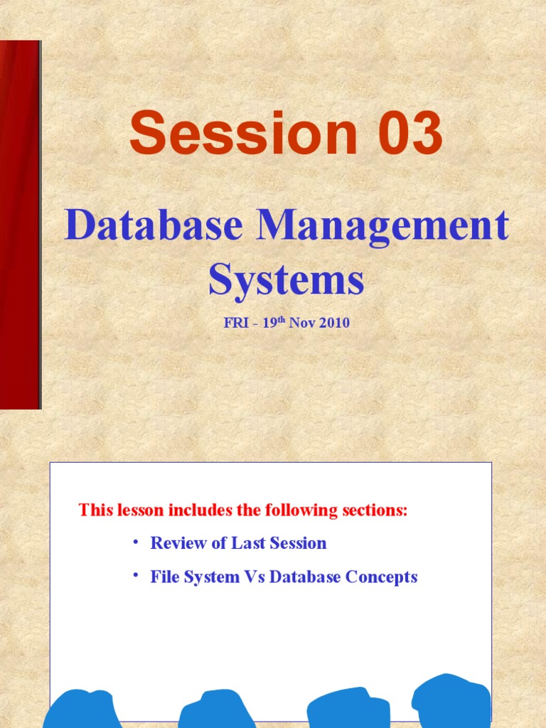 02 - 03 Database - Vs - File System | PDF | Databases | Computer Science