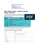 Sap Copa Tables | PDF | Table (Database) | Customer Relationship Management