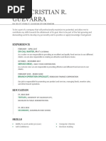 Resume 2 | PDF