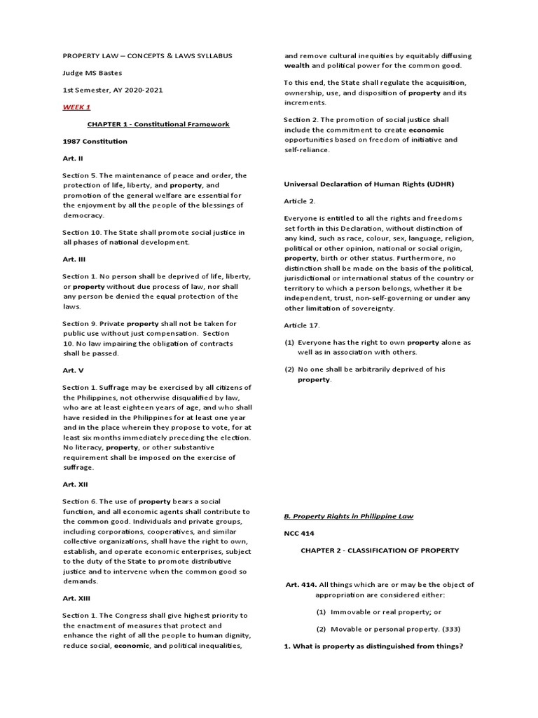 Property Laws & Concepts | PDF | Corporations | Ownership