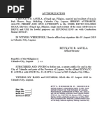 Pull Out Letter Format 2019 | PDF