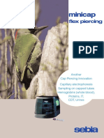 Sebia Capillarys 3 OCTA | PDF | Glycated Hemoglobin | Chemistry