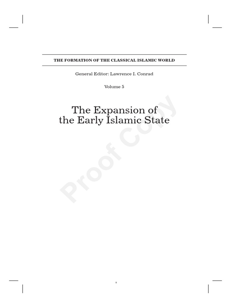 The Expansion of The Early Islamic State PDF | PDF | Muhammad | Arabian ...