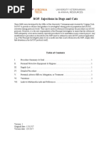 Rabbit Intramuscular Injection Guide | PDF | Injection (Medicine ...