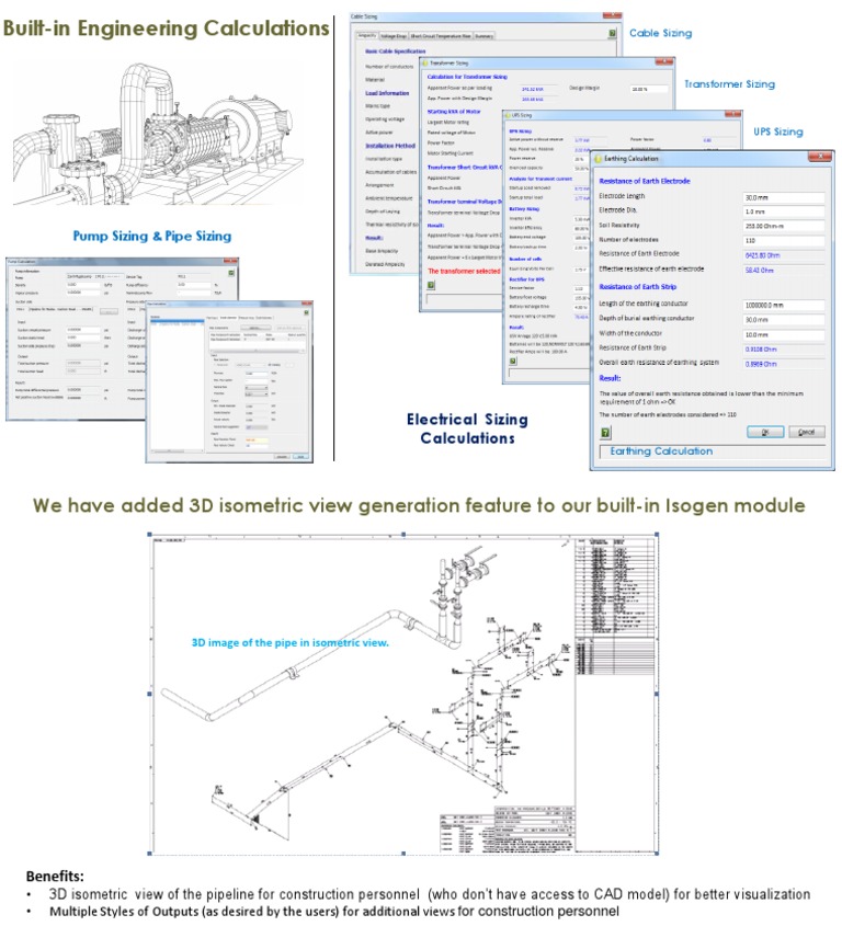 Electrical Sizing Calculations: Pump Sizing & Pipe Sizing | PDF