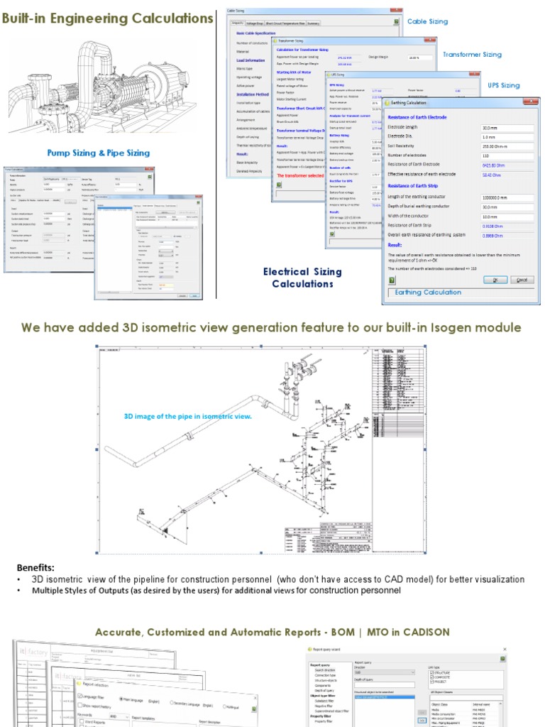 Electrical Sizing Calculations: Pump Sizing & Pipe Sizing | PDF | 3 D ...