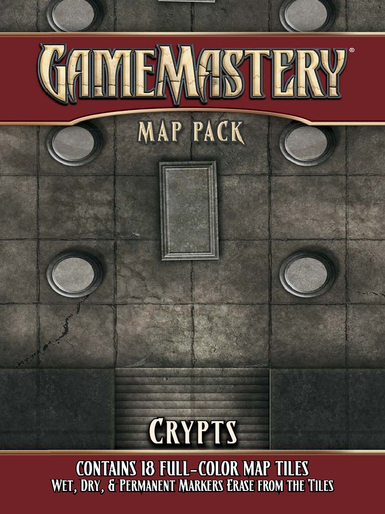 Crypts: Contains 18 Full - Color Map Tiles | PDF