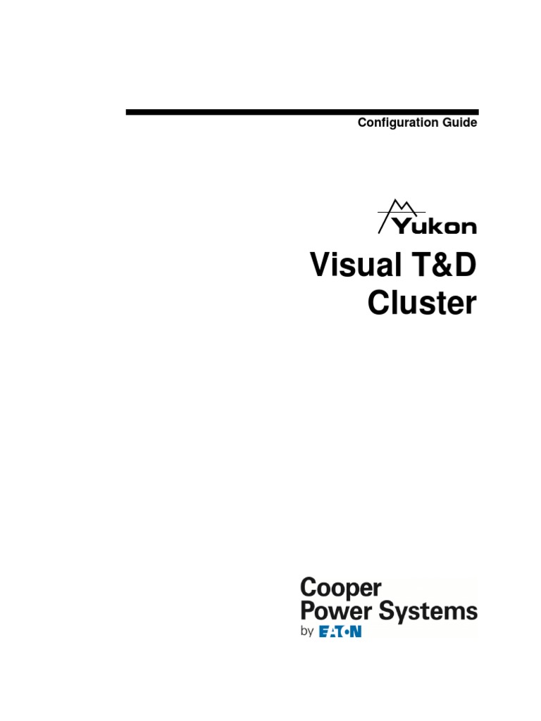 Visual TD Cluster Configuration Guide | PDF | Computer Cluster ...