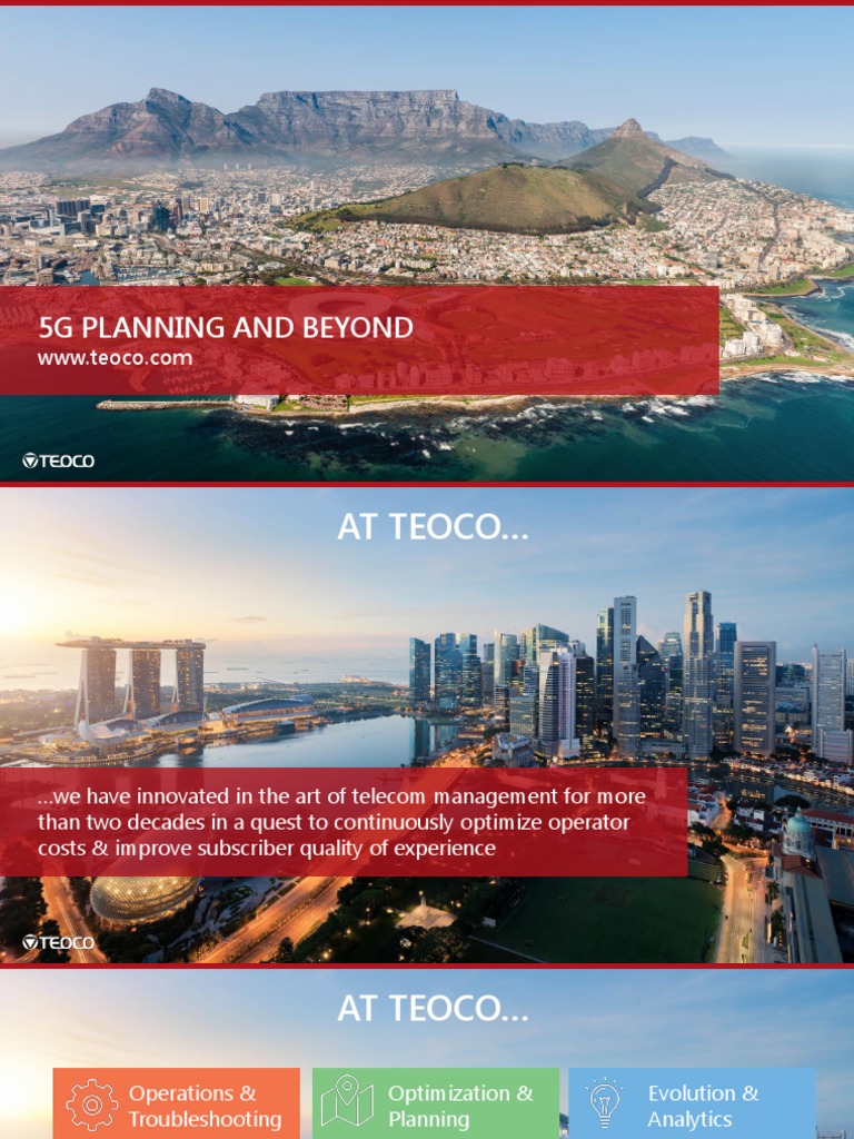 5G Planning and Beyond - Xanthos Angelides TEOCO | PDF | Mobile ...