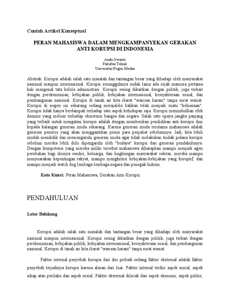 Artikel Konseptual | PDF