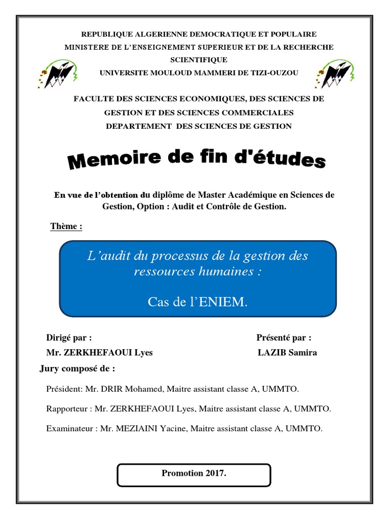 Memoire Final | PDF | Gestion des ressources humaines | Recrutement
