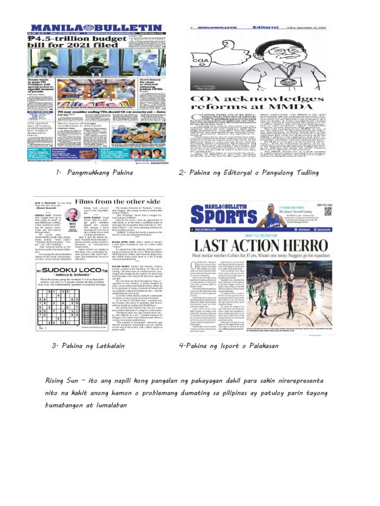 Kabanata 1 Panapos o Panghuling Gawain | PDF