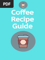 Starbucks Cheat Sheet | PDF | Non Alcoholic Drinks | Coffee