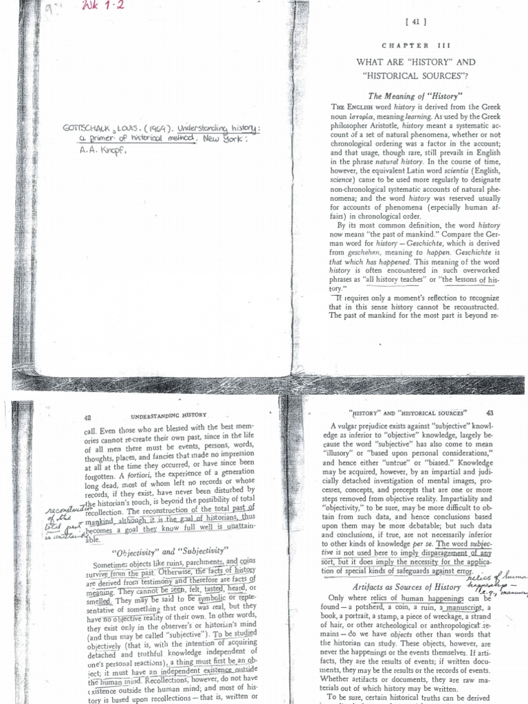Understanding History and Its Sources | PDF | Historiography | Historian