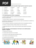 Salitang Magkasingtunog Worksheet Set 2 | PDF