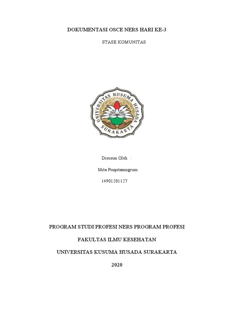 OSCE Stase Komunitas Mita | PDF