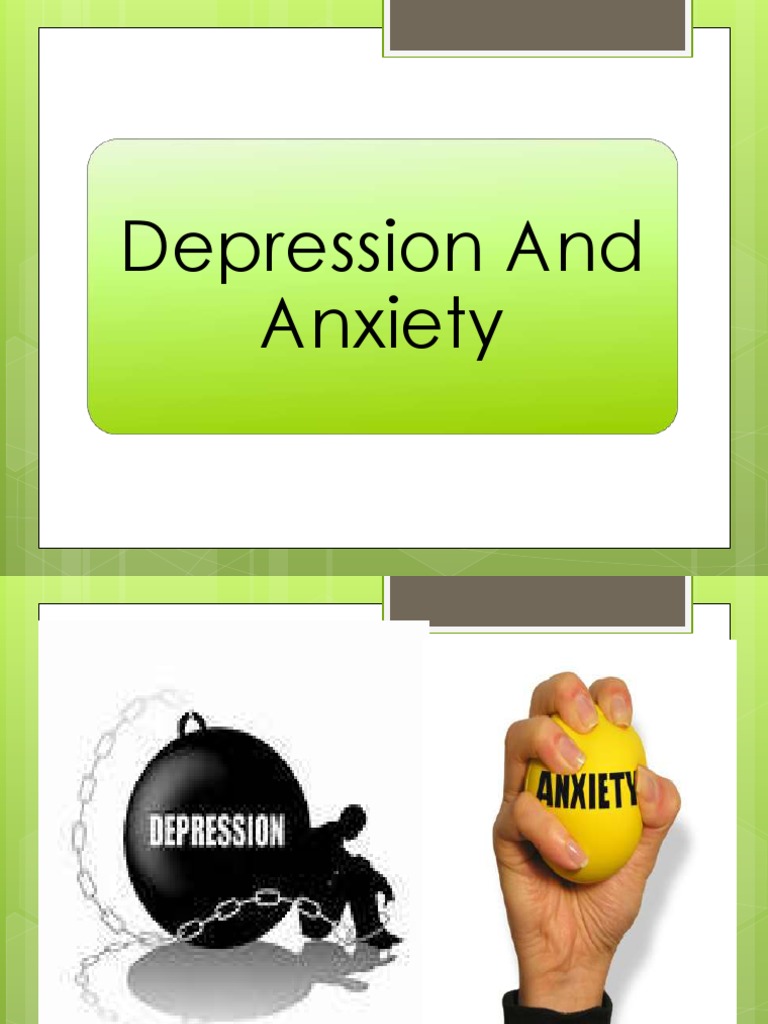 Depression and Anxiety | PDF | Major Depressive Disorder | Anxiety