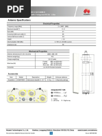 ADU4518R7v06: Antenna Specifications | PDF | Antenna (Radio ...