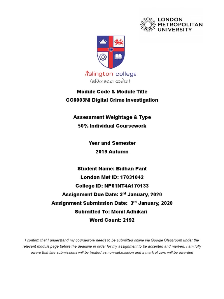 Digital Crime Investigation | PDF | Transmission Control Protocol ...