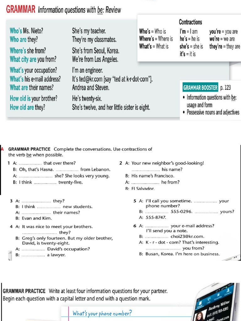 Verb To Be All Forms | PDF