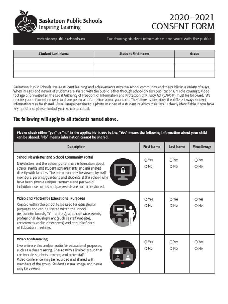 Student Information Sharing Consent Form | PDF | Social Media | Popular Culture & Media Studies