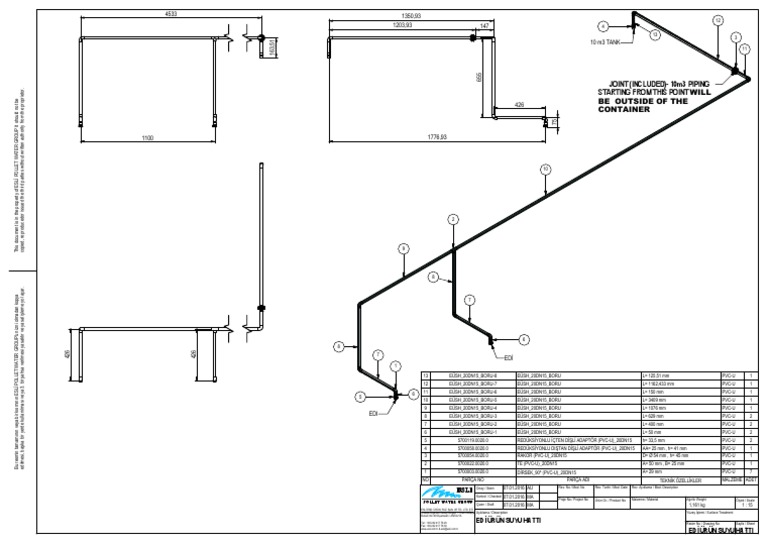 Edi Product Water Line (Between Edi and Product Water Tank) | PDF