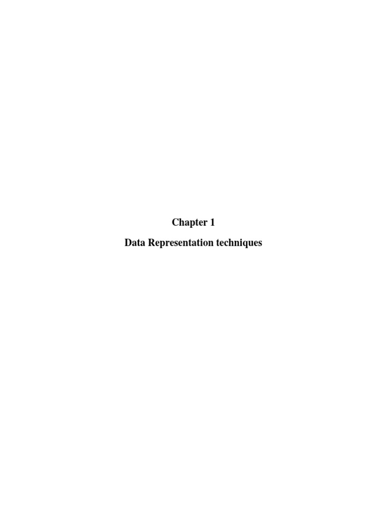 File 2 Chapter 1 Data Representation Techniques PDF | PDF | Pie Chart | Histogram