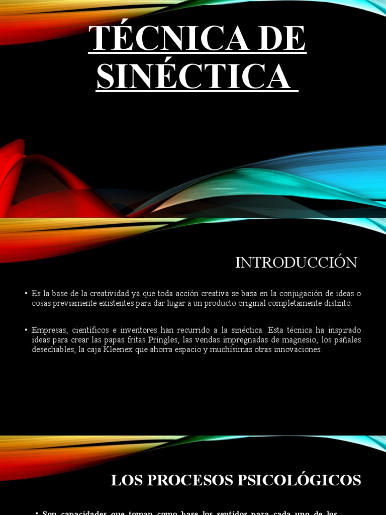 Técnica de Sinéctica | PDF | Analogía | Creatividad