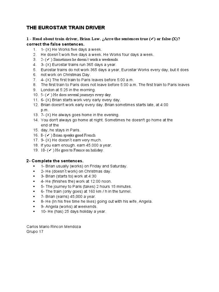 Eurostar Train Driver Insights | PDF | Language Arts & Discipline